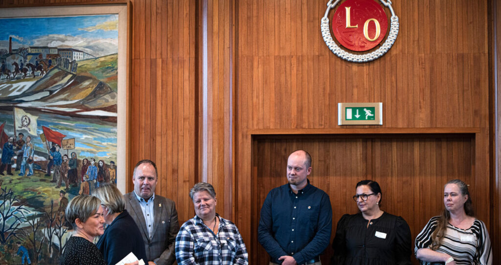 Se hvilke FO-medlemmer som fikk LO-nålen - FO (Fellesorganisasjonen)